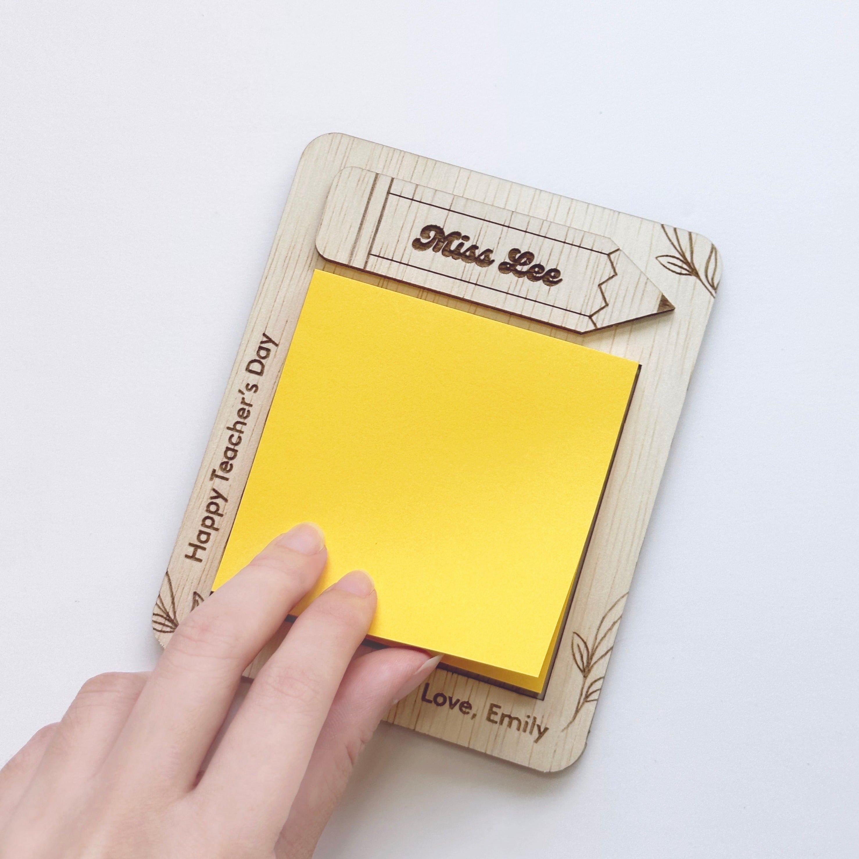 Teachers' Day Post-it Notes Holder