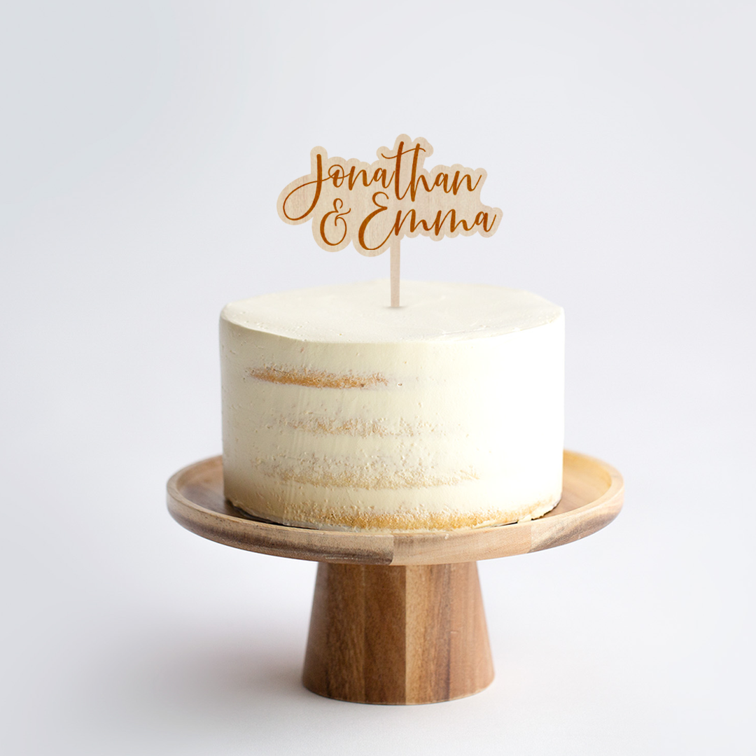 Urban Li'l Custom Engraved Contoured Cake Topper