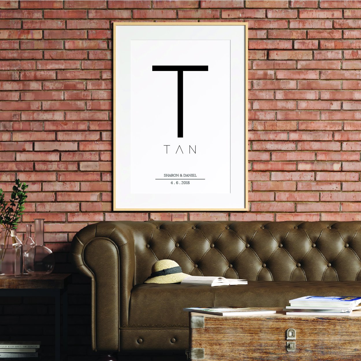 Family Initial Poster