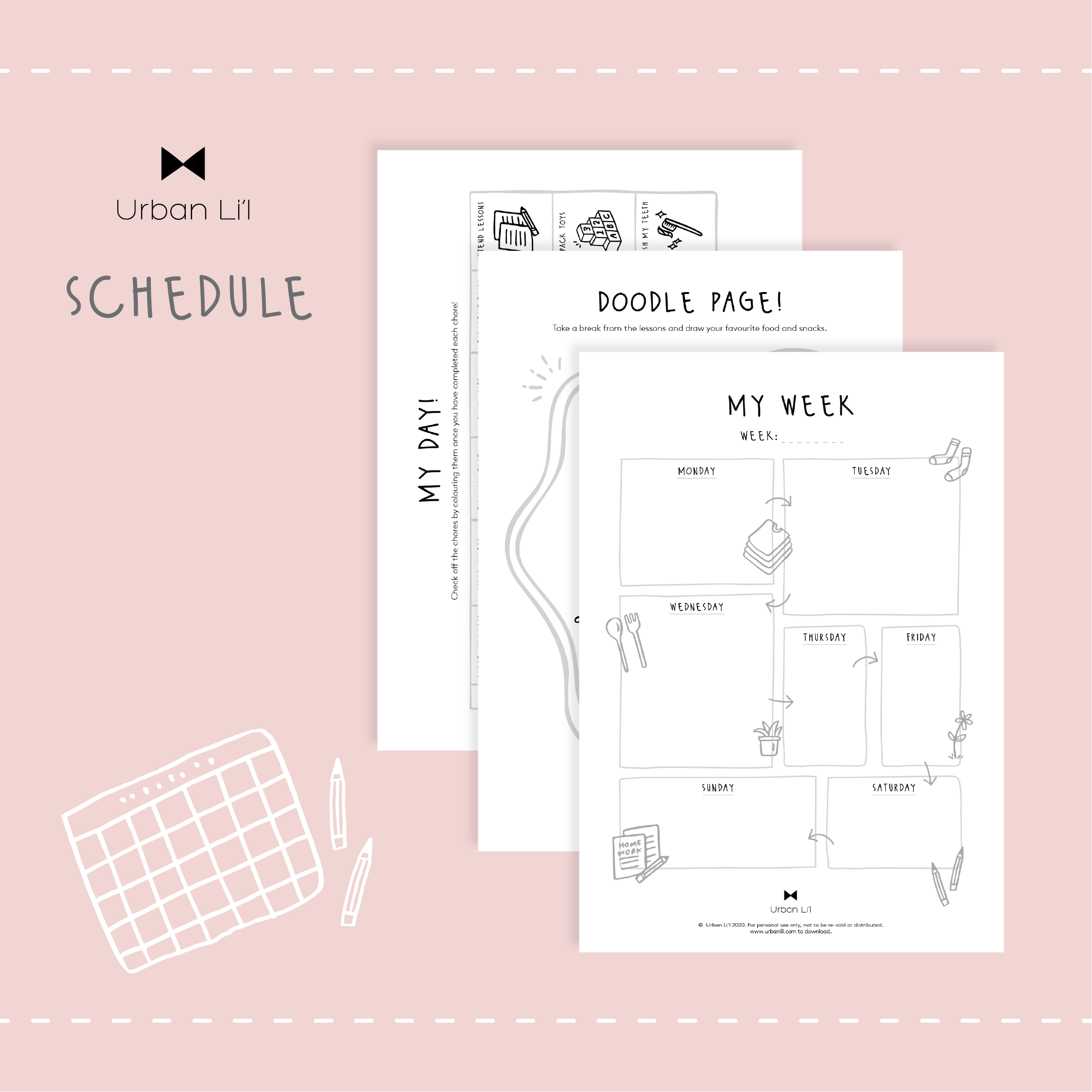 Schedules Printable