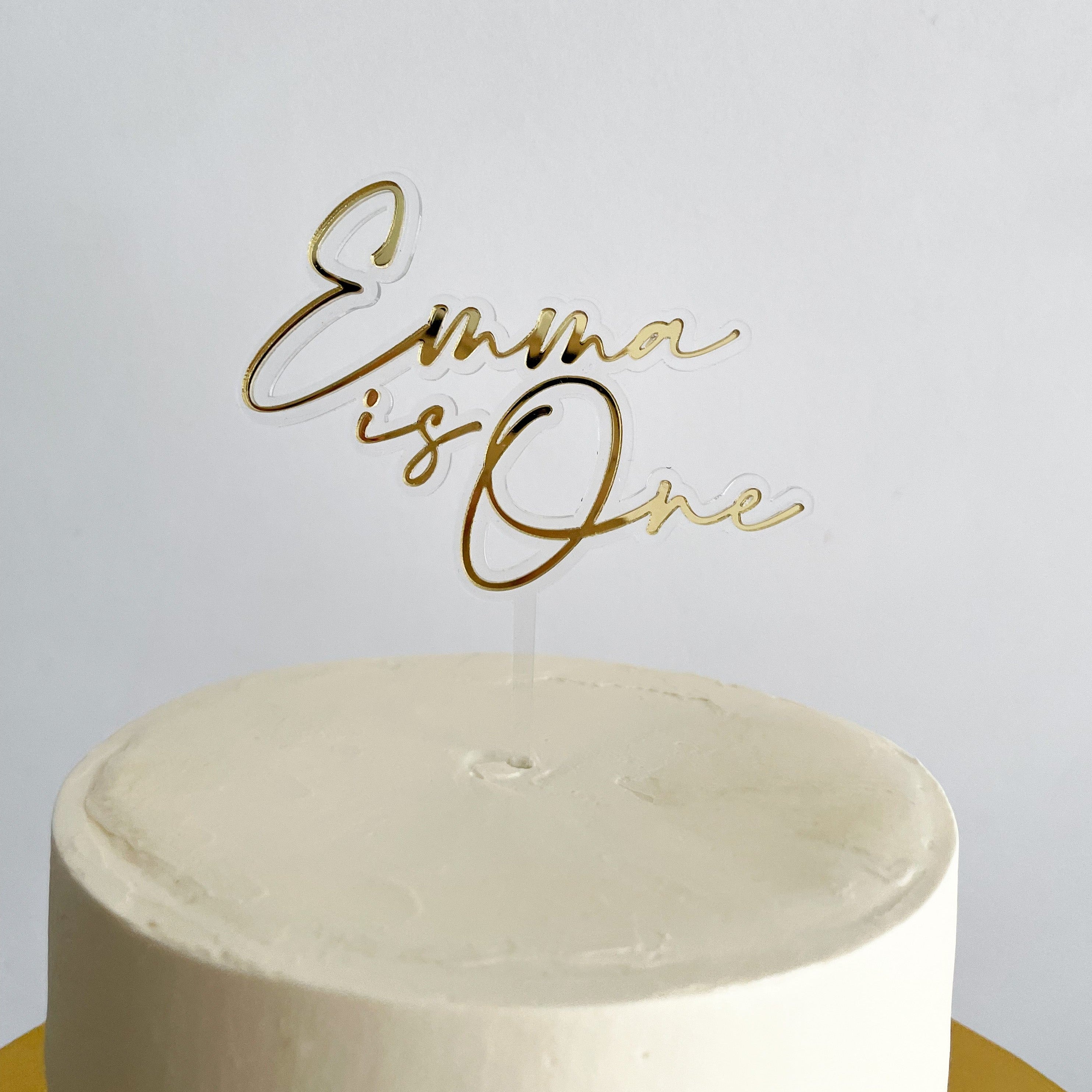 Urban Li'l Custom Floating Contoured Cake Topper